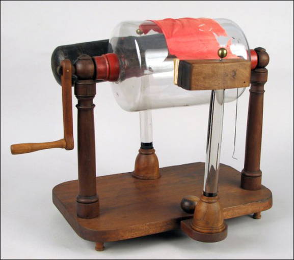 Cylinder Type Electrostatic Generator.