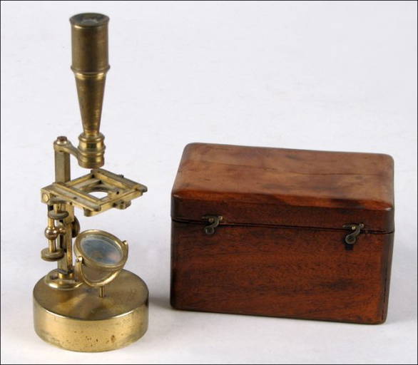 Gould Pattern Microscope By Cary, London.