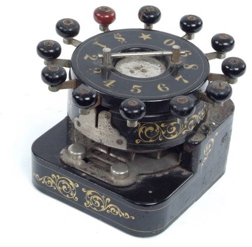 Roberts Check Protector And A Comptometer.