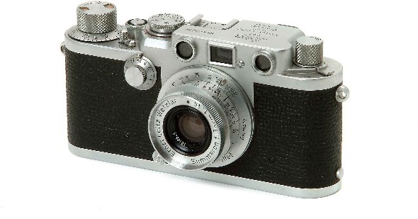 Leica Red Dial Iiif 35mm Camera,