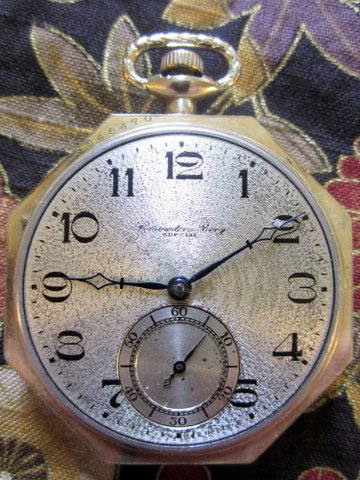 Commodore Perry Special 19j Pocket Watch