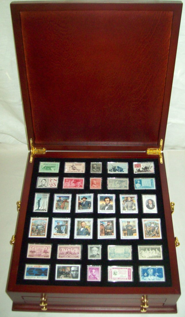 The Complete Collection Of U.s. Civil War Stamps