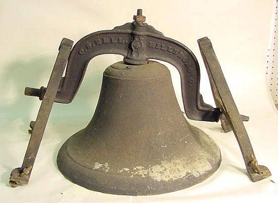 Cast Iron Dinner Bell W/ Side Mounts