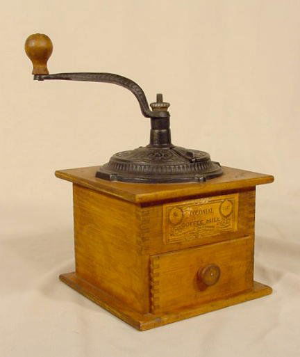Cast Iron & Wood "Colonial Coffee Mill # 1147" NR - Nov 04, 2006 | Tom ...