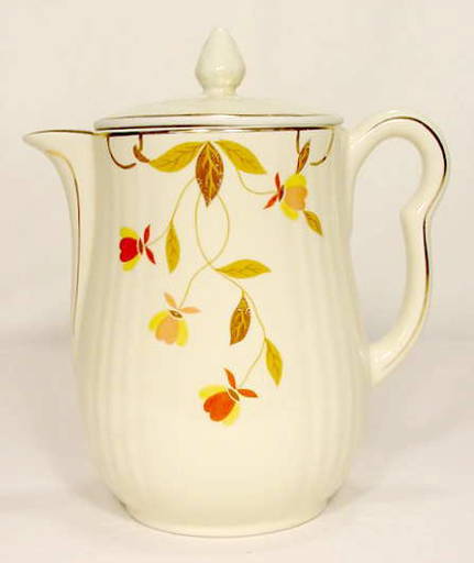 Hall Jewel Tea Coffee Pot 9 1/2" T