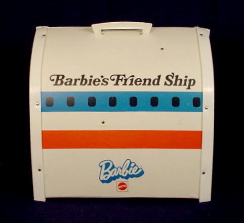 27: United Airlines Barbie Friend Ship Play Set NR