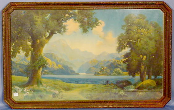 R. Atkinson Fox Print "glorious Vista" Nr