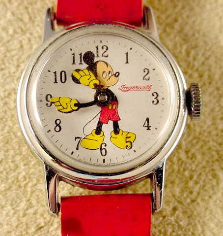2317: 1950s Ingersoll Mickey Mouse Wrist Watch NR - Oct 16, 2004 | Tom ...