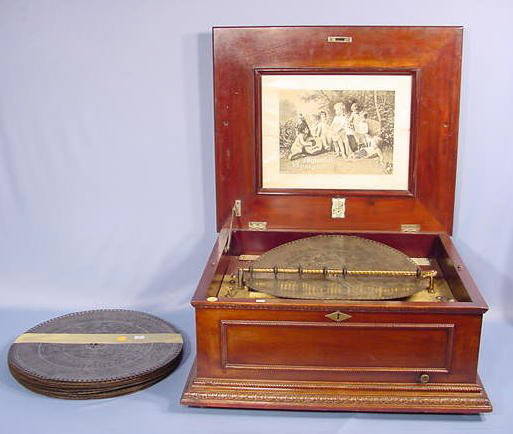 Imperial Symphonian Disc Music Box Nr