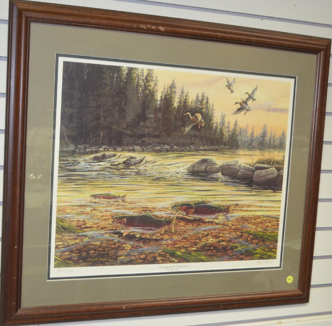 Framed "Evening With Rainbows" Print by Geoff Hager - Dec 05, 2018 ...