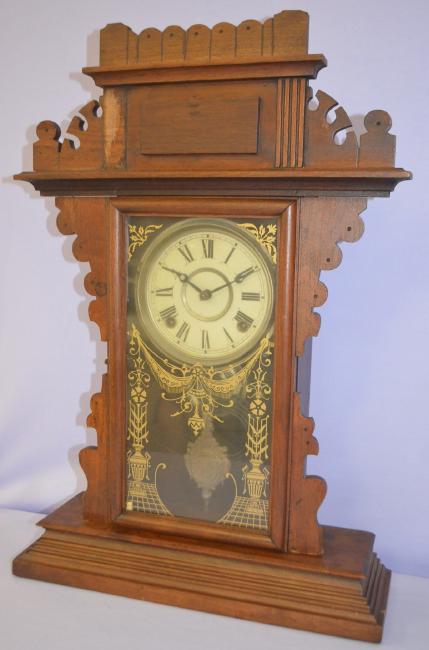 EN Welch Walnut Kitchen Wall Clock Price Guide