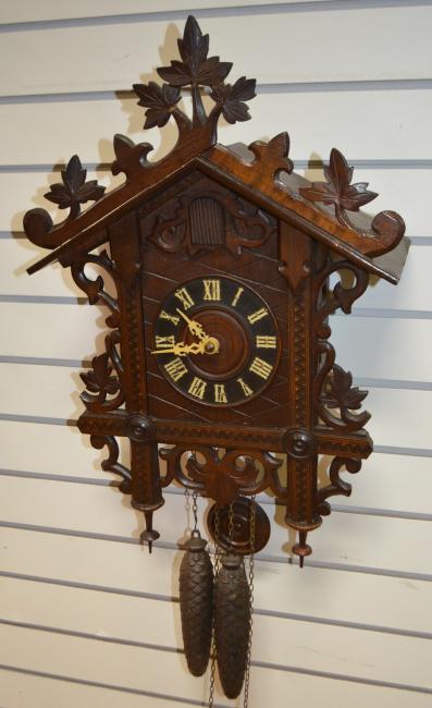 Wood Case Cuckoo Shelf Clock Price Guide
