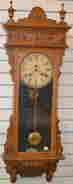 Gingerbread Wall Regulator Clock - Jun 25, 2020 | Bodnar's Auction ...