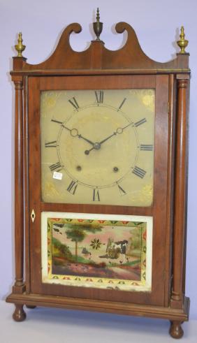 George Mitchell Pillar & Scroll Shelf Clock Price Guide