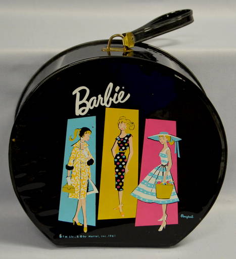 1961 Mattel Round Barbie Case