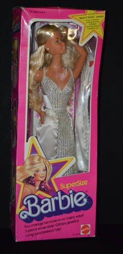 Mattel 1976 Super Size Barbie Doll, Nrfb
