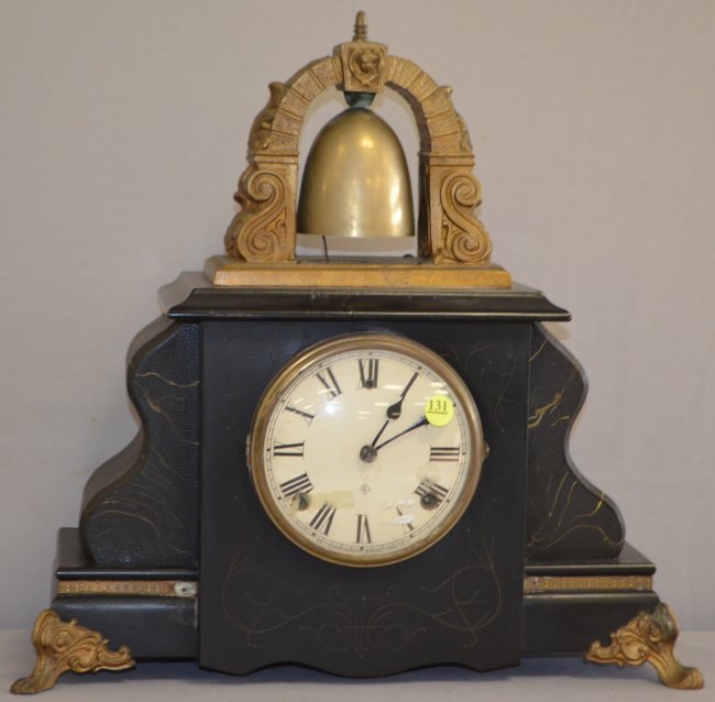 Gilbert Curfew Bell Top Clock Price Guide