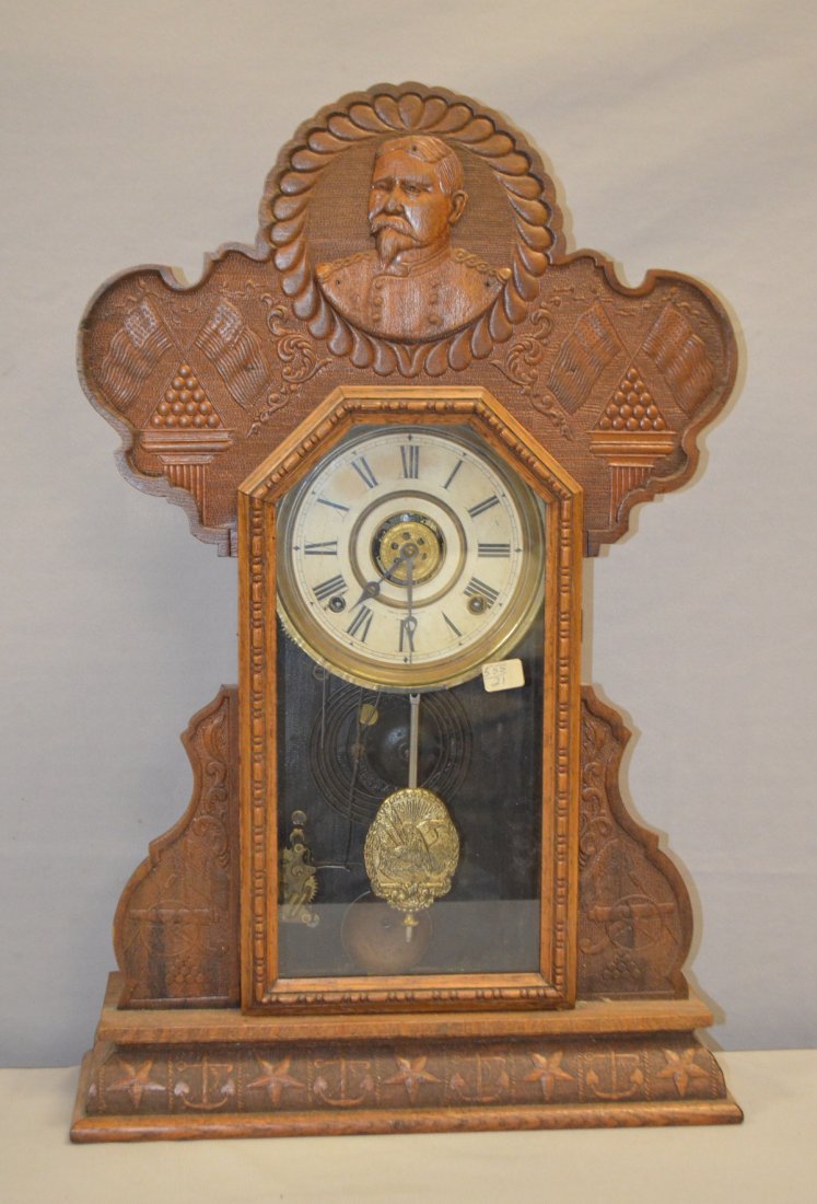Antique Ingraham "lee" Kitchen Clock