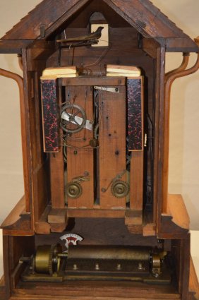 Beha Black Forest Musical Shelf Clock Price Guide