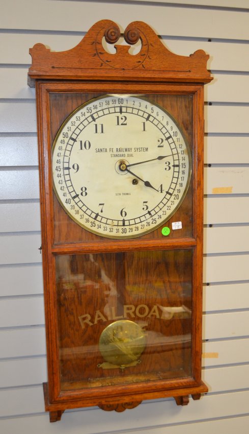 ST Railroad Time Store Regulator Clock Price Guide