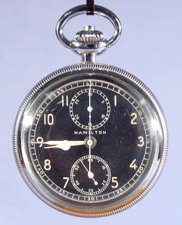 2004: Hamilton Model 23 Chronograph Pocket Watch