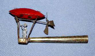 Rare Form Of A German Dirigible Penny Toy