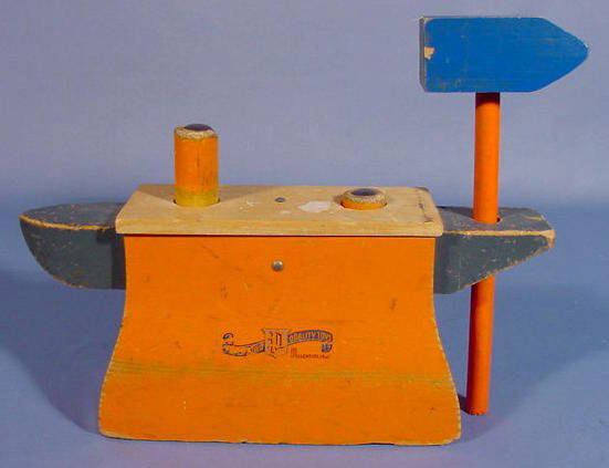 Peter Mar Wooden Anvil Toy Muscatine, Iowa