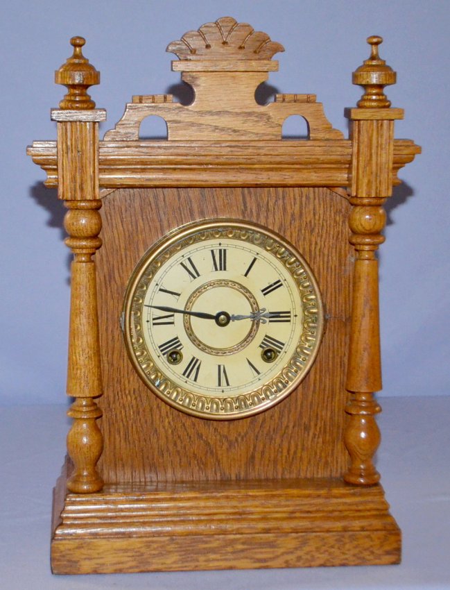 Ansonia (cabinet antique) oak clock Price Guide