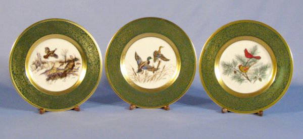 9 Pickard China Collector Plates