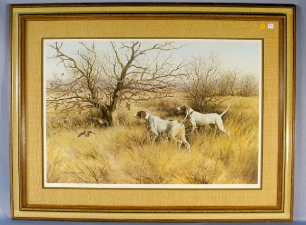 25A: Maynard Reece 1980 Wildlife Framed Print