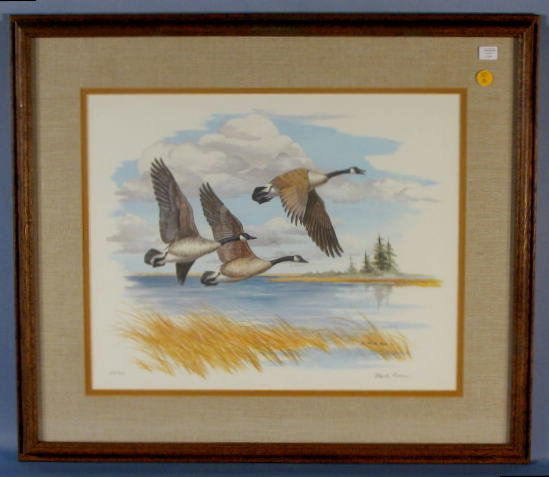 80A: Mark Reece 1977 Wildlife Framed Print