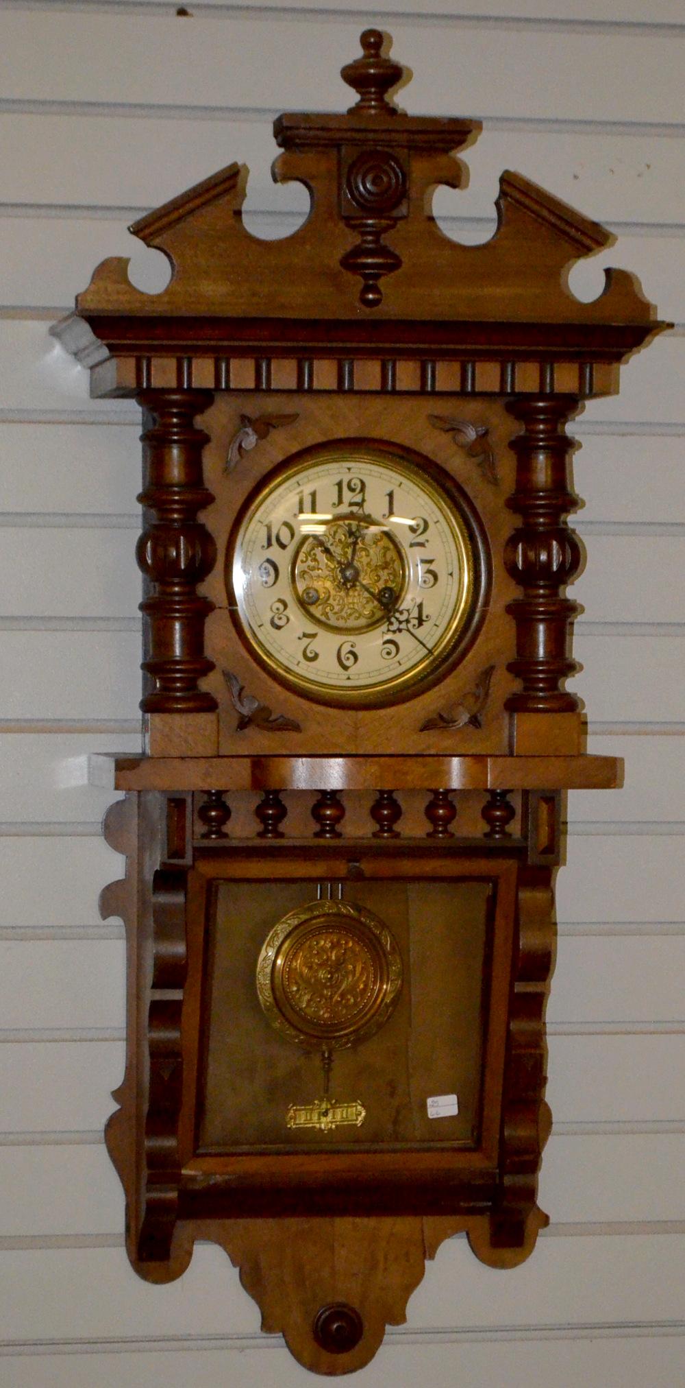 Antique German Berliner Wall Clock