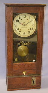 Vintage Simplex Time Recorder