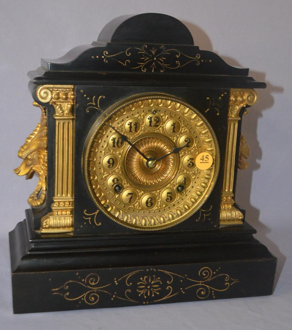 Ansonia, London Extra Iron case Mantle Clock Price Guide