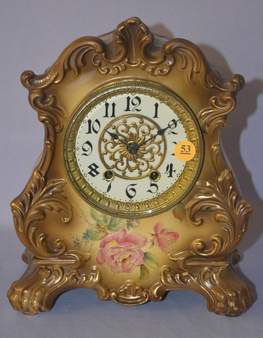 Waterbury Parlor #95 porcelain Mantle Clock Price Guide