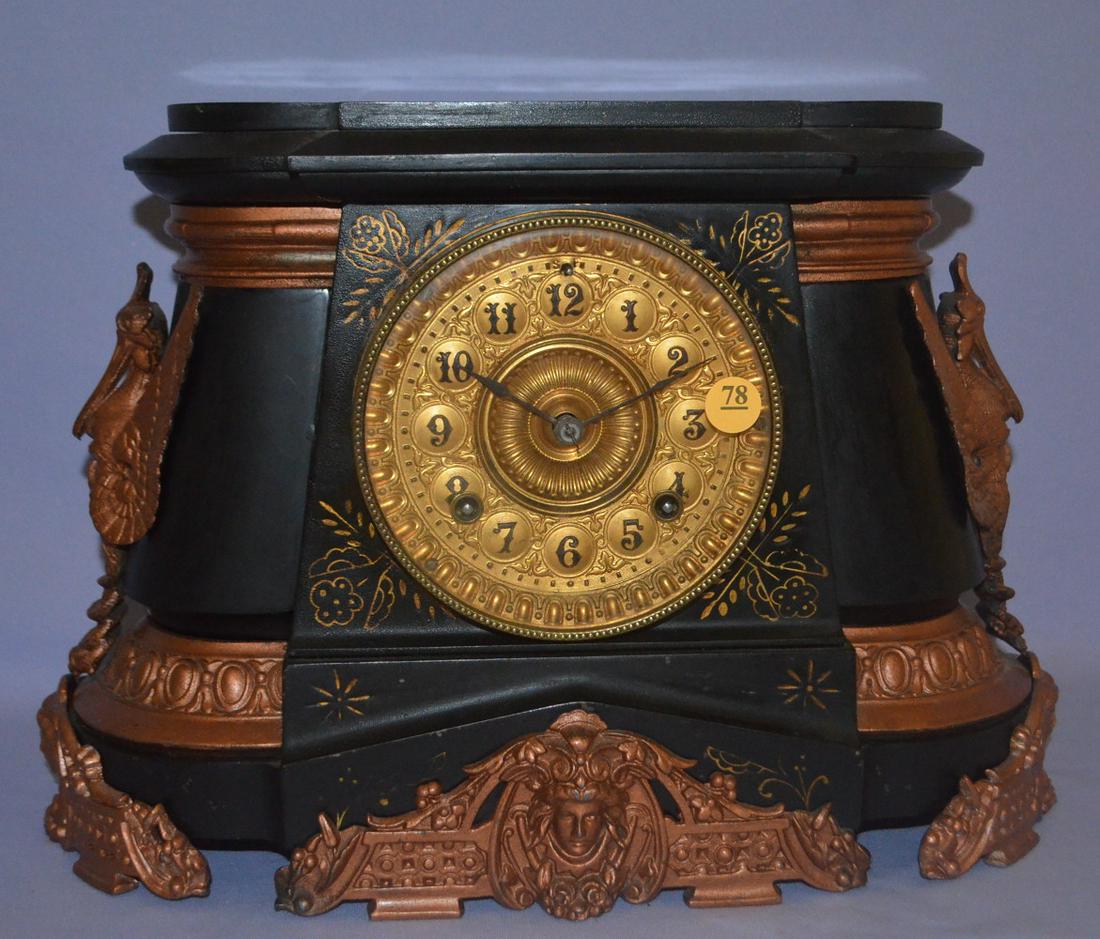 Ansonia (Paris) Iron Mantle Clock Price Guide