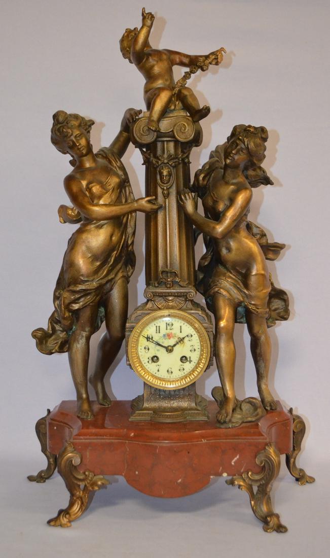 Ansonia Statue #426 figure Clock Price Guide