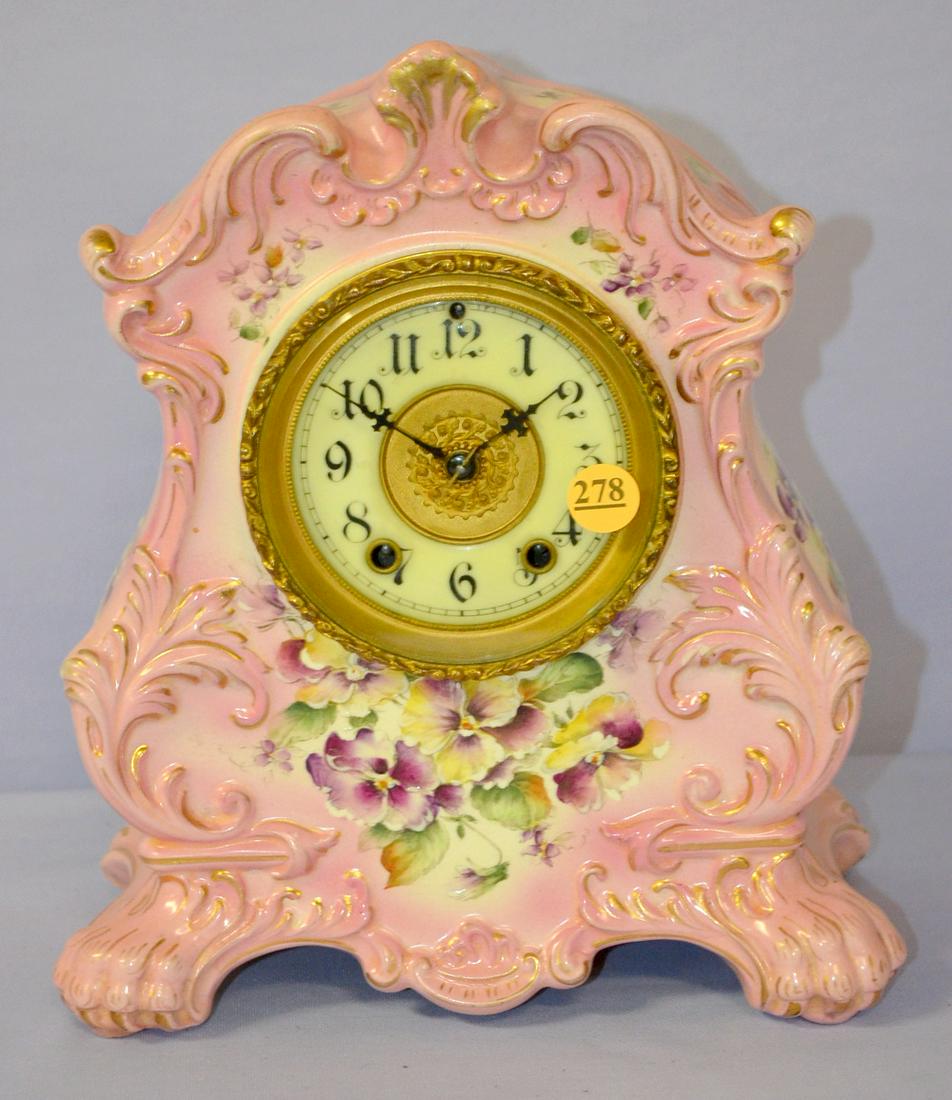 Waterbury Parlor #95 porcelain Mantle Clock Price Guide
