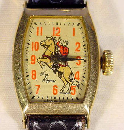 Roy Rogers On Trigger Wrist Watch