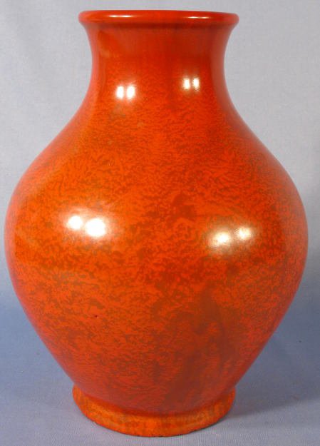 22: Weller Pottery Blo' Red Ware Vase