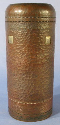 R.b. Reitz Copper Vase #232