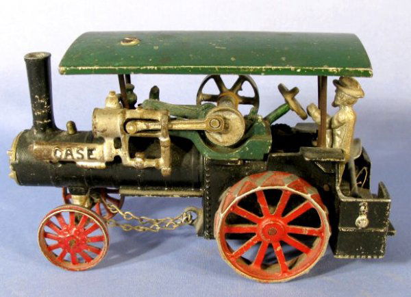 50: Cast Aluminum Steam Toy Tractor