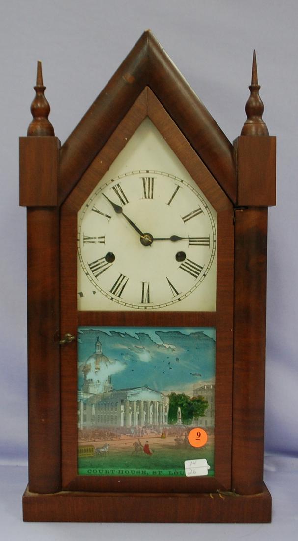 EN Welch Steeple Shelf Clock Price Guide