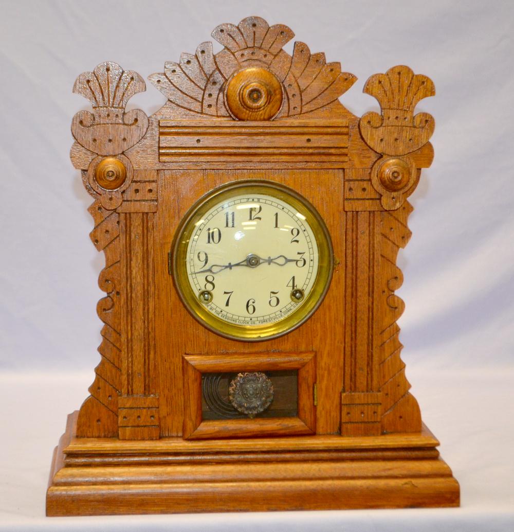 Sessions Oak Cabinet Clock Price Guide