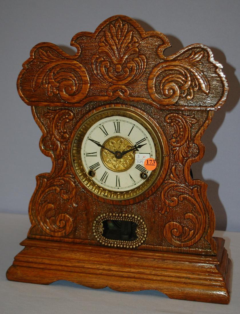 EN Welch Oak Cabinet Clock Price Guide