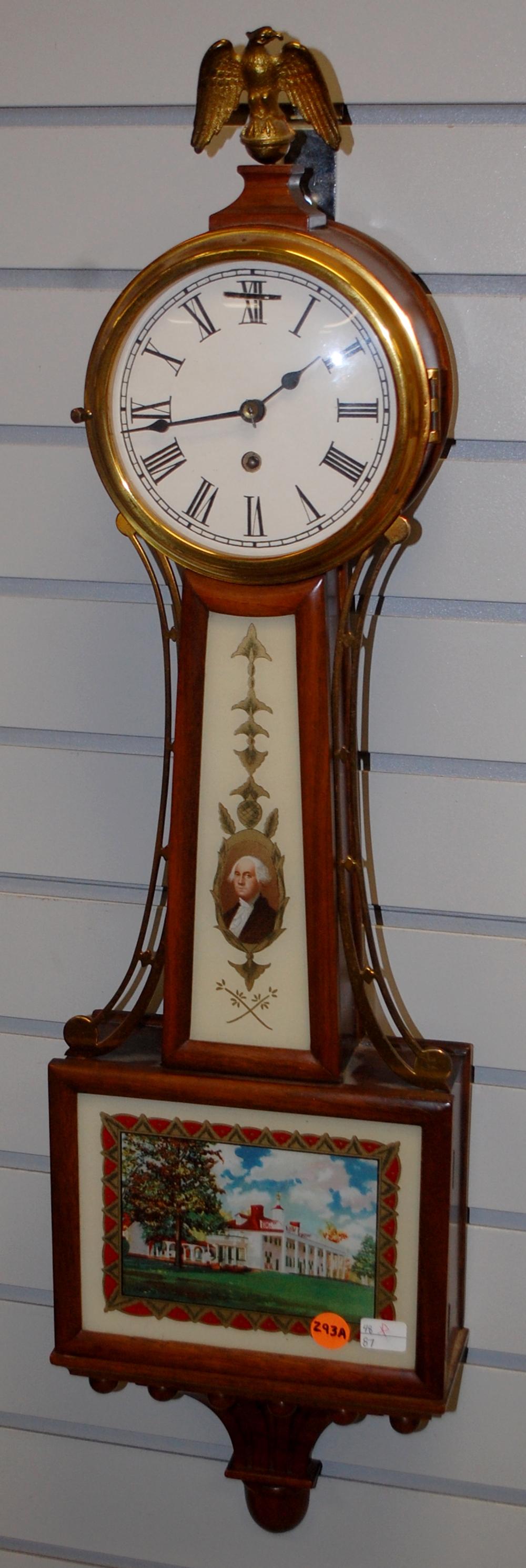 Mahogany Banjo Wall Clock Price Guide