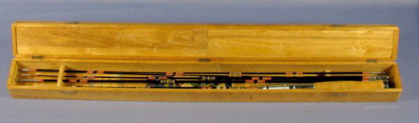 357: High Class Split Bamboo Fishing Rod by OFT, Japan