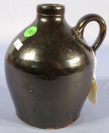 183: Beck Pottery, Parrish, IA 1 Qt Stoneware Jug