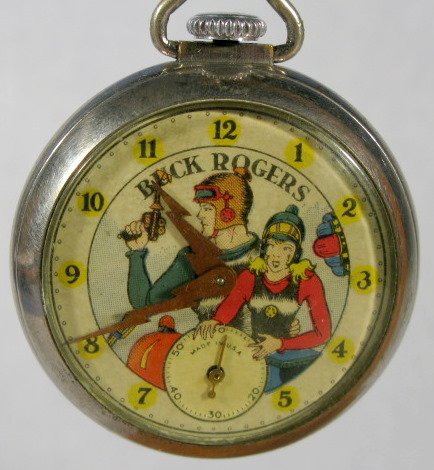 278: Buck Rogers Pocket Watch by Ingraham, Circa 1935