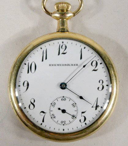 New England Knickerbocker 7j 16s Pocket Watch